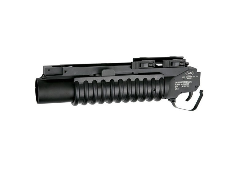 ASG LMT M203 Short Grenade Launcher for 40mm Grenades, QD Mount – Black ...